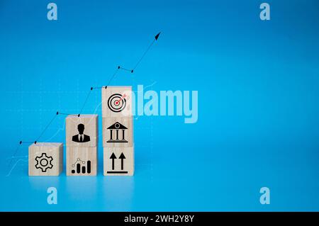 concept of goal setting in organizations and businesses Stock Photo - Alamy