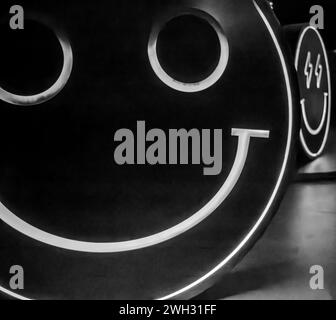 Smiley faces at IlluminoCity: Beaming, Principal Place, Spitalfields ...