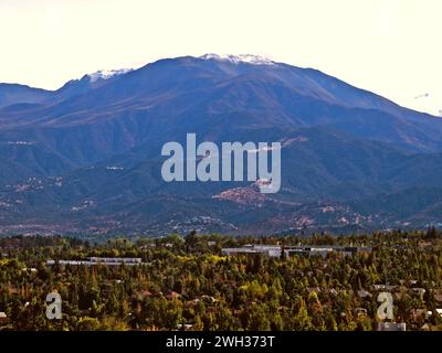 The beautiful foothills of the Andes, from Santiago de Chile Stock ...