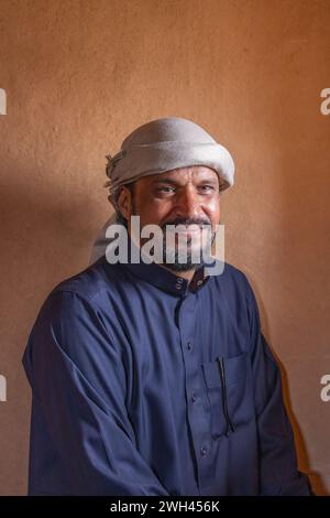 Saudi Arabia, Hail Province, Hail. Qishlah Palace on a hill overlooking ...
