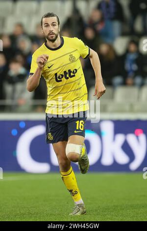 Bruges, Belgium . 07th Feb, 2024. Casper Terho of Union pictured during ...