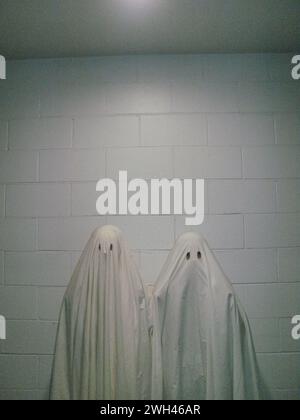 sheet ghost halloween photoshoot Stock Photo - Alamy