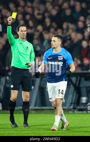 ALKMAAR - Referee Bas Nijhuis during the KNVB Beker match between AZ ...