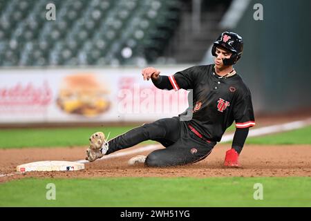 Tampa Spartans 2B Brayden Woodburn (2) during the Houston Winter ...