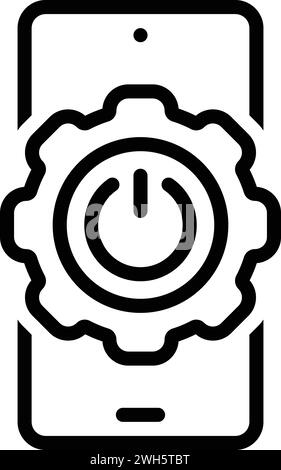 Icon for activated,operate Stock Vector Image & Art - Alamy