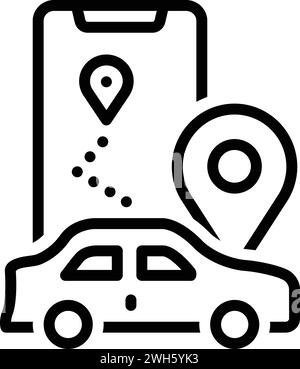 Icon for route,routing Stock Vector Image & Art - Alamy