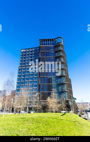 Exterior of The Gantry London hotel, Stratford, London, England Stock ...
