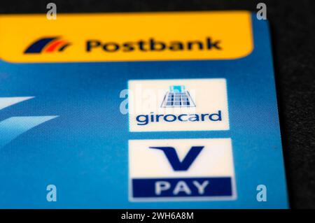 Girocard der Postbank. Girocard ist ein gemeinsames, nationales ...