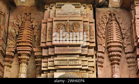Carved Temple Walls of Kota Gullu, Ghanpur, Warangal, Telangana, India ...