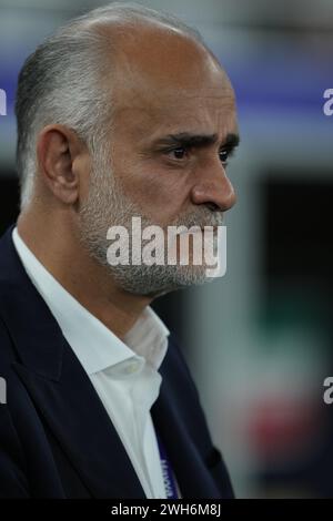 Iran head coach Amir Ghalenoei attends a training session ahead of a ...