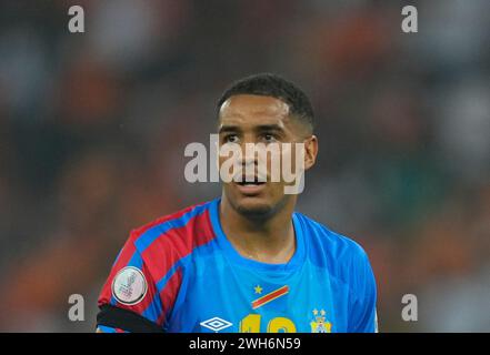 February 07 2024: Charles Pickel Monginda (DR Congo) looks on during a ...