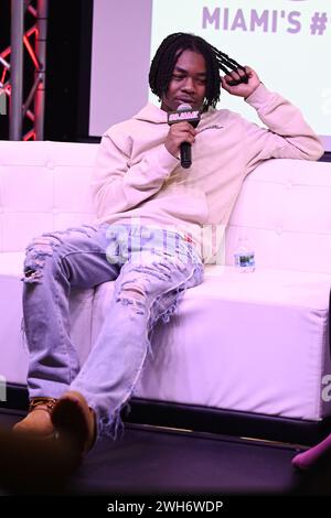 Hollywood, FL, USA. 07th Feb, 2024. 310Babii poses for a portrait ...