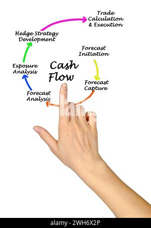 presenting diagram of Cash Flow Stock Photo - Alamy