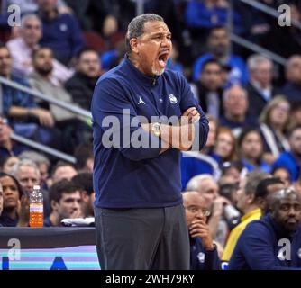 Georgetown head coach Ed Cooley in action during the second half of an ...