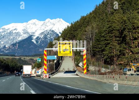 A runaway truck ramp for emergency escape for out of control truckers ...