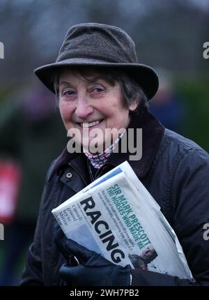 Henrietta Knight at Huntingdon Racecourse, Cambridgeshire. Picture date ...