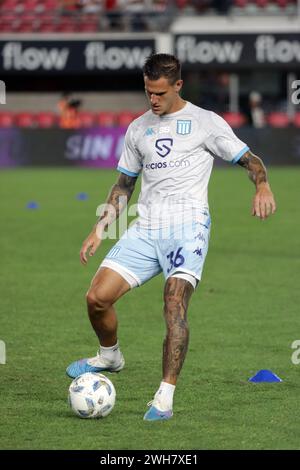 Players from the Estudiantes Club of Argentina jubilate on the field at ...