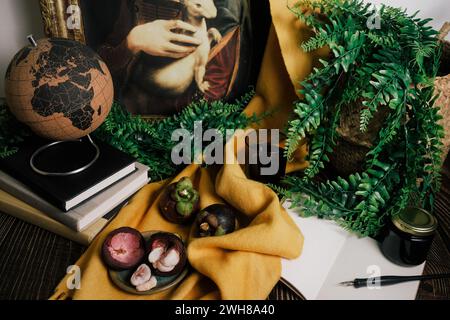 Stylish desk clutter inspired by lush Dutch still-life paintings ...