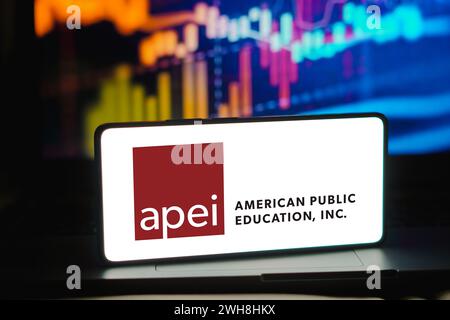 (APEI) logo is displayed on a smartphone screen Stock Photo - Alamy