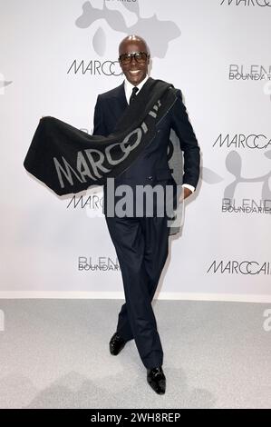 Model Bruce Darnell bei der Ausstellung Marvel: Die Ausstellung ...