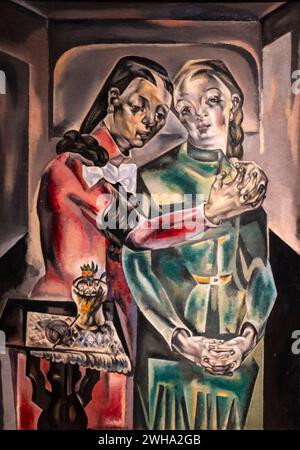 The Two Sisters, 1921, María Blanchard (1881-1932 Stock Photo - Alamy