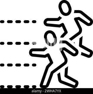 Icon for competing,running Stock Vector Image & Art - Alamy