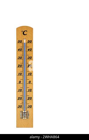 Room thermometer against a white background, 45 degrees Stock Photo - Alamy
