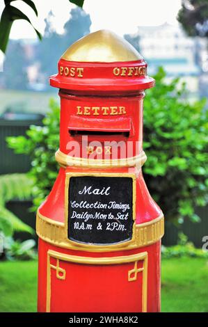 Old Letter Box, Elgin Hotel, Darjeeling, West Bengal, India, Asia Stock ...