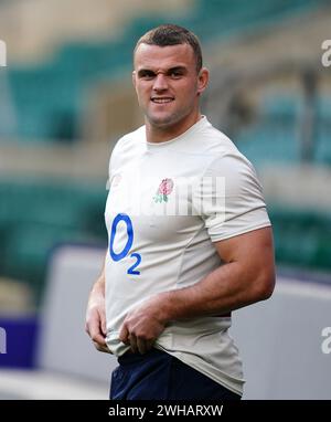 England's Ben Earl during Captain's Run at the Allianz Stadium, London ...