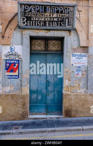 Street sign, Rabat, Malta Stock Photo - Alamy