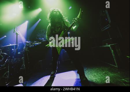 Copenhagen, Denmark. 08th Feb, 2024. The American thrash metal band ...
