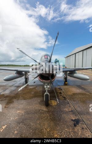 Dominican Air Force Embraer EMB 314 Super Tucano fighter aircraft at ...