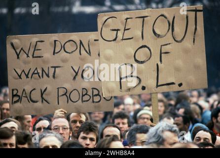 Factory workers 1980s UK. British Steel Corporation Man worker working ...