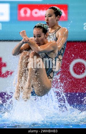 Doha, Qatar. 09th Feb, 2024. Kyle Kothari of Great Britain competes in ...
