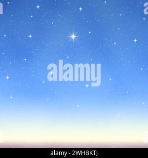 a single bright wishing star stands out from all the rest Stock Photo ...