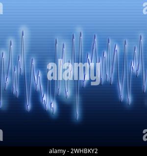Extreme sound wave Stock Photo - Alamy
