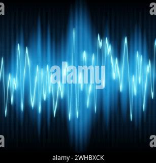 High frequency sound wave Stock Photo - Alamy