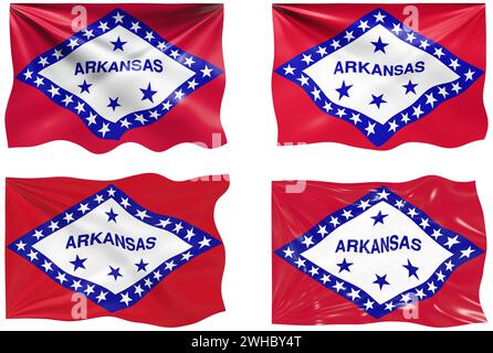 Flag of Arkansas Stock Photo - Alamy