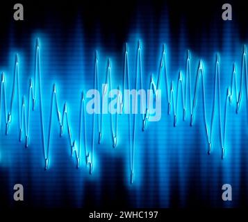 Extreme sound wave Stock Photo - Alamy