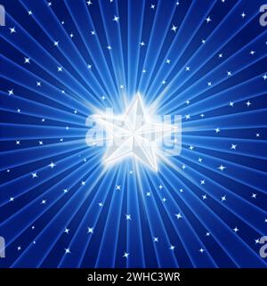 An illustration of a sparkling star explosion Stock Photo - Alamy