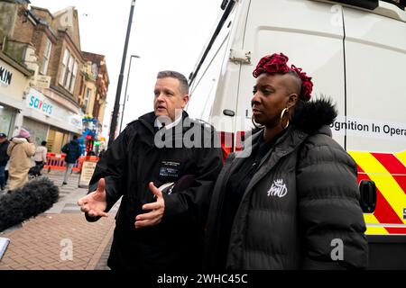Chief Superintendent Andy Brittain during a briefing by the ...