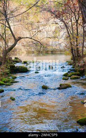 Little stream in missouri Stock Photo - Alamy