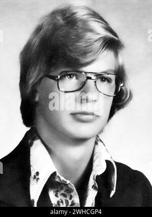 Jeffrey Dahmer High School Yearbook photo Stock Photo - Alamy