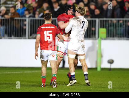 Henry Pollock of England during the U20 Six Nations championship 2025 ...