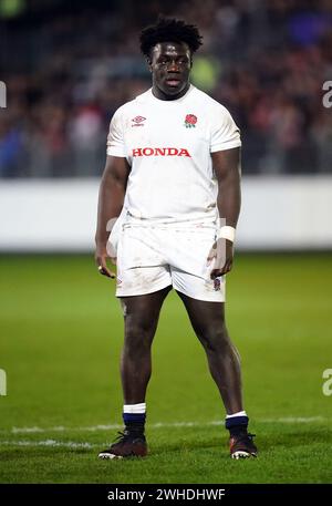 England's Asher Opoku-Fordjour during a captain's run at Principality ...