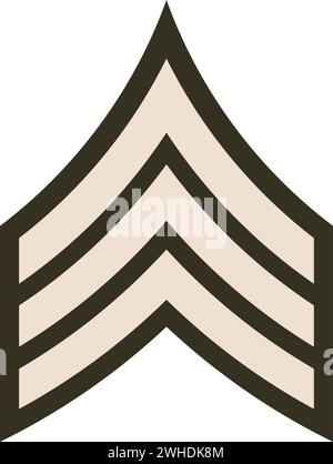 Shoulder pad military enlisted rank insignia of the USA Army PRIVATE ...