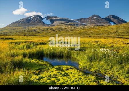 Akka mountain massif, Sarek National Park, Lapland, Sweden, Europe ...