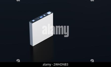 prismatic cell, rectangular lithium ion phosphate LFP battery for ...