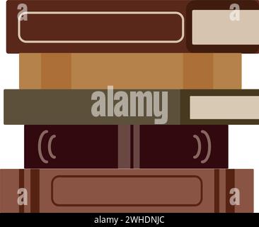 library books isolated icon Stock Vector Image & Art - Alamy