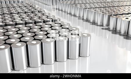 Lithium-ion traction 4680 battery pack, High-capacity accumulator cell ...